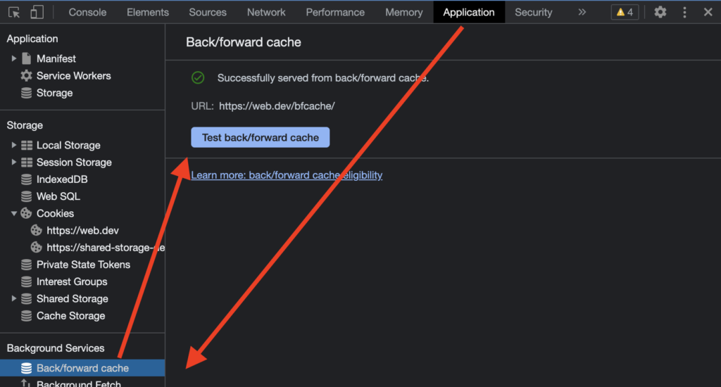 bfcache: Improve Back & Forward Page Views | Aaron T. Grogg
